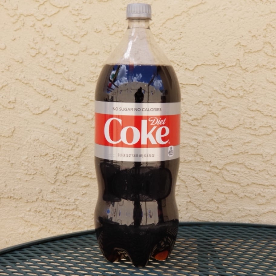 2 Liter Diet Coke Bottle